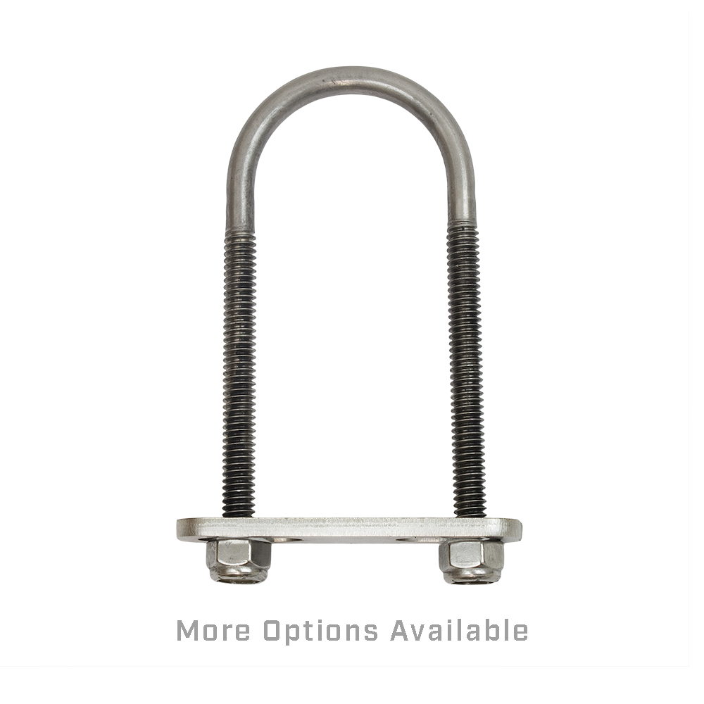 1 4 20 X 1 3 8 ID X 3 1 2 L Round Saddle U Bolt 18 8 SS 1 4 20 X 1 3 8 ID X 3 1 2 L Round Saddle U Bolt 18 8 SS