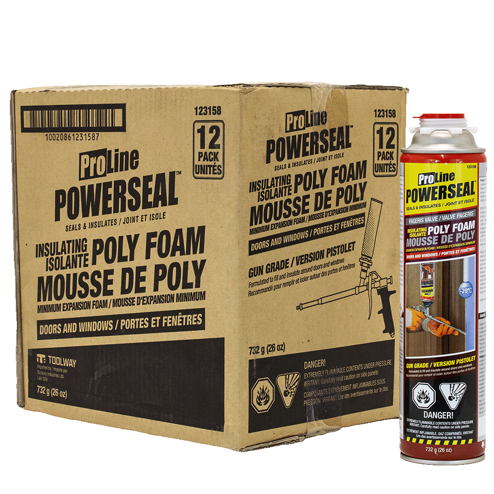 Caulking, Sealants & Spray Foam