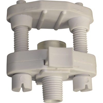 Saddle With Built In Shut-Off Slide Valve