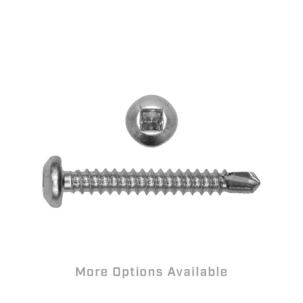 #10 Robertson Pan Head Self-Tapping Screw Zinc